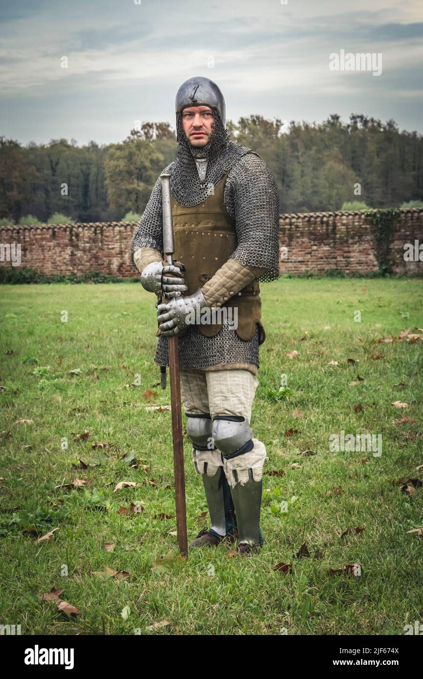 Morimondo, Italy. 04th Nov, 2018. Second half of the 14th century ...