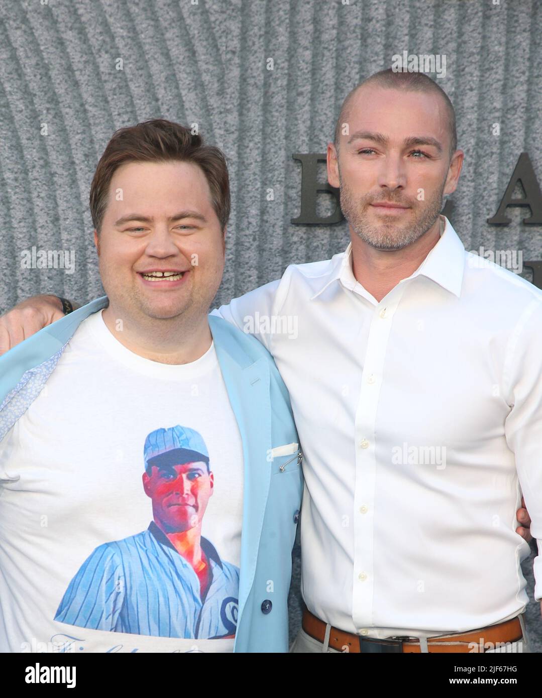 Los Angeles, California, 29 June 2022 - - Paul Walter Hauser, Jake ...