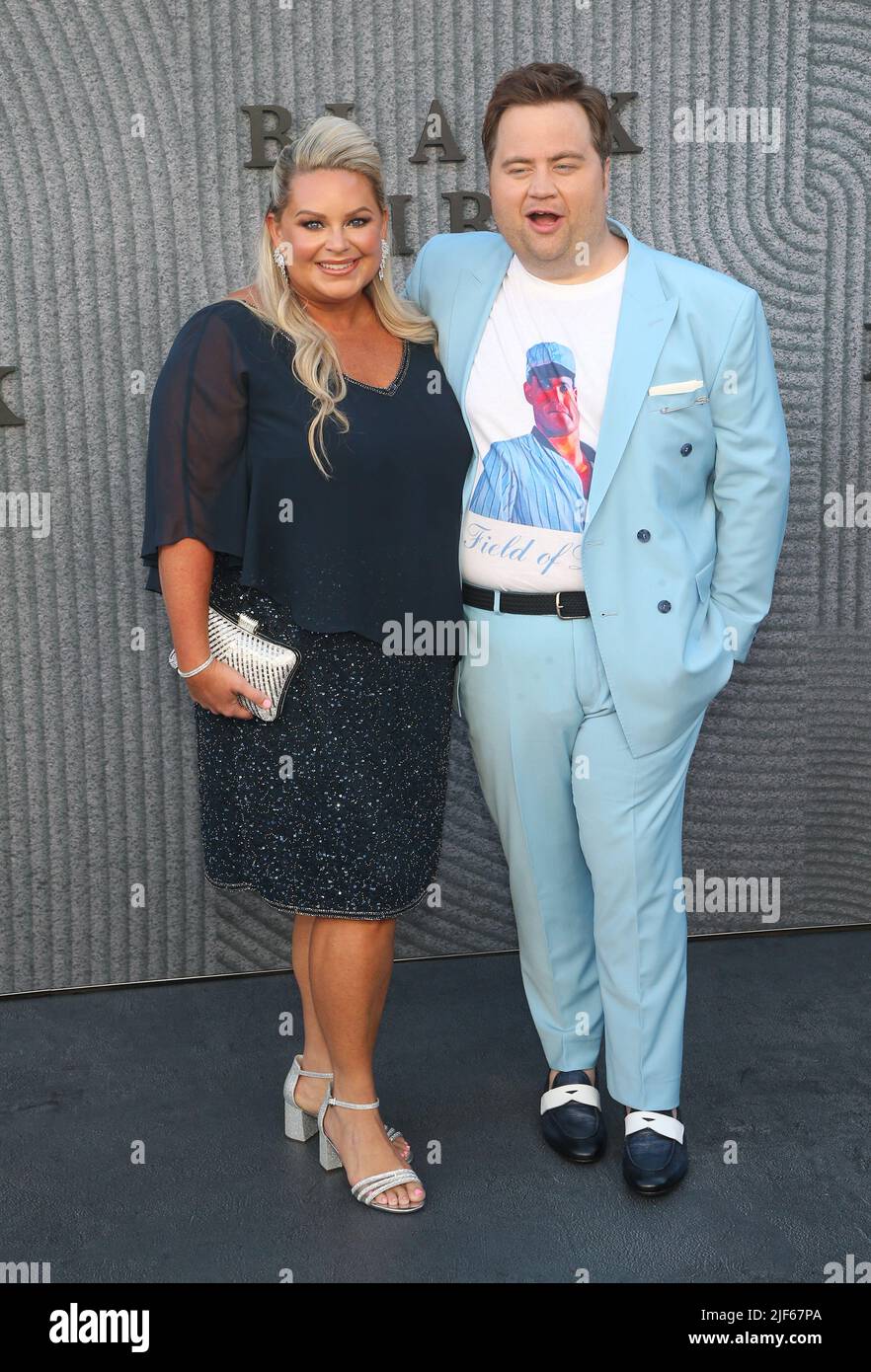 29 June 2022 - Los Angeles, California - Amy Boland, Paul Walter Hauser ...