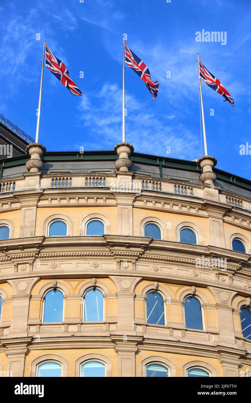 Grand Buildings in City of Westminster, London UK. Landmark built in ...