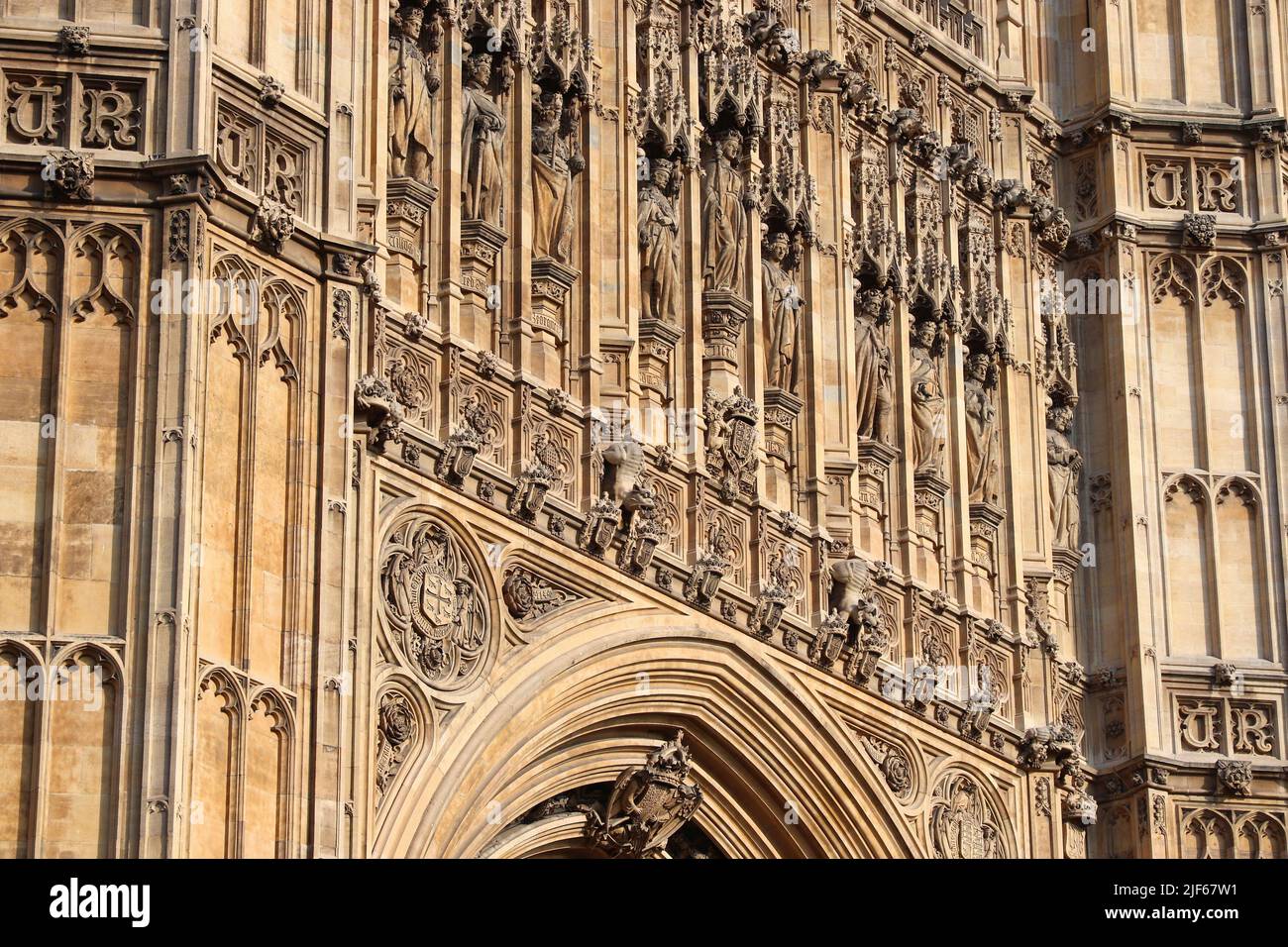 Victoria Tower, London UK. Palace of Westminster in London ...