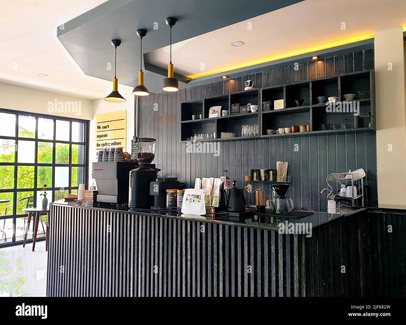 Modern shop interior design hi-res stock photography and images - Alamy