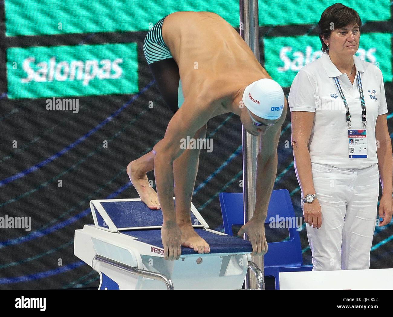Kristof Milak of Hongrie 1/2 Finale 200 M Butterfly Men during the 19th ...