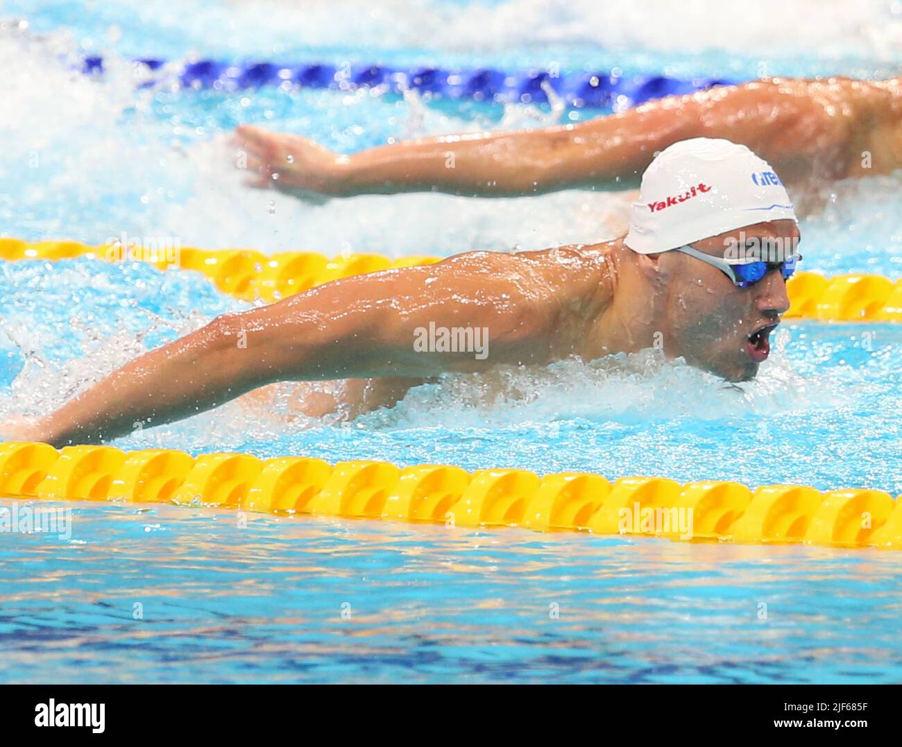 Kristof Milak of Hongrie 1/2 Finale 200 M Butterfly Men during the 19th ...