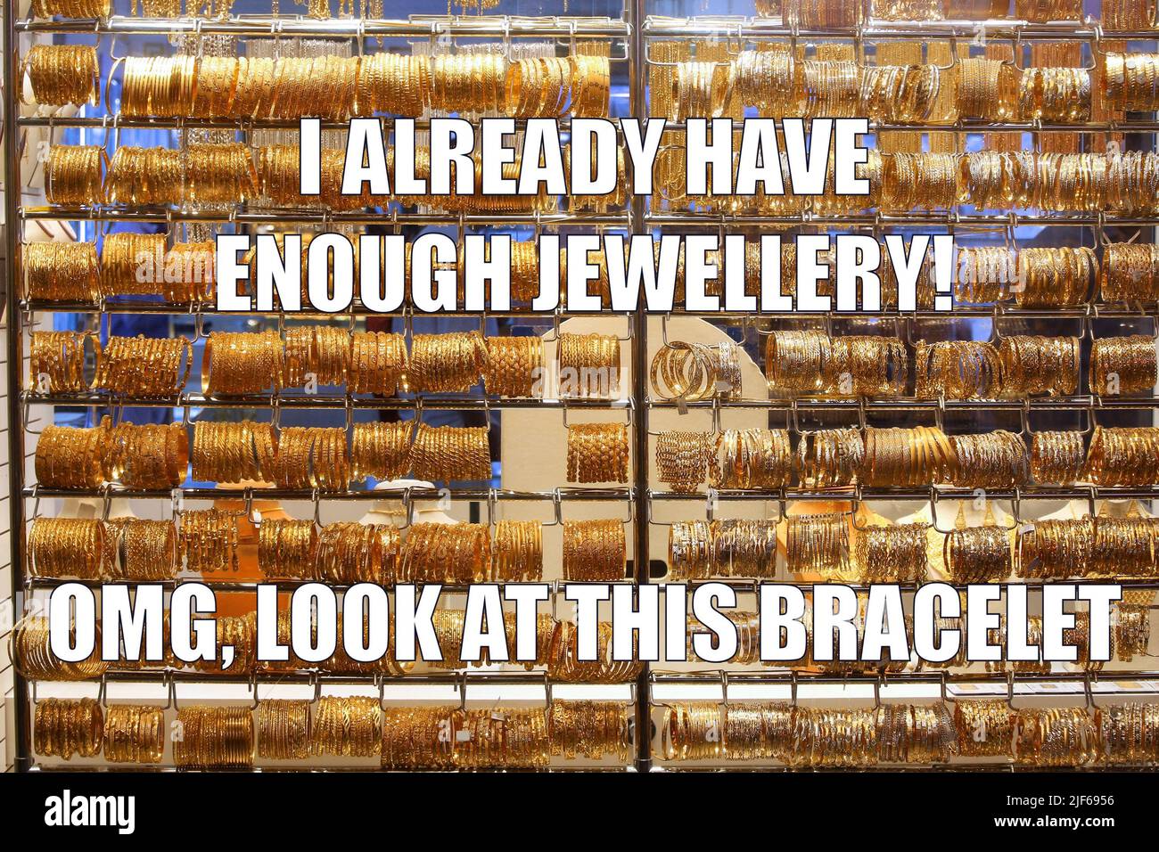 Jewellery shopping funny meme for social media sharing. Humor about ...
