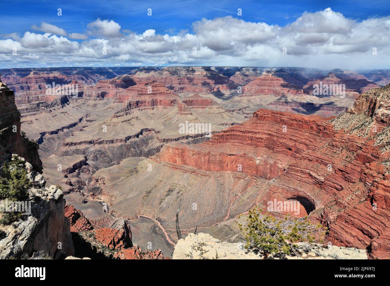 Grand Canyon landscape in Arizona, United States. Colorado River ...