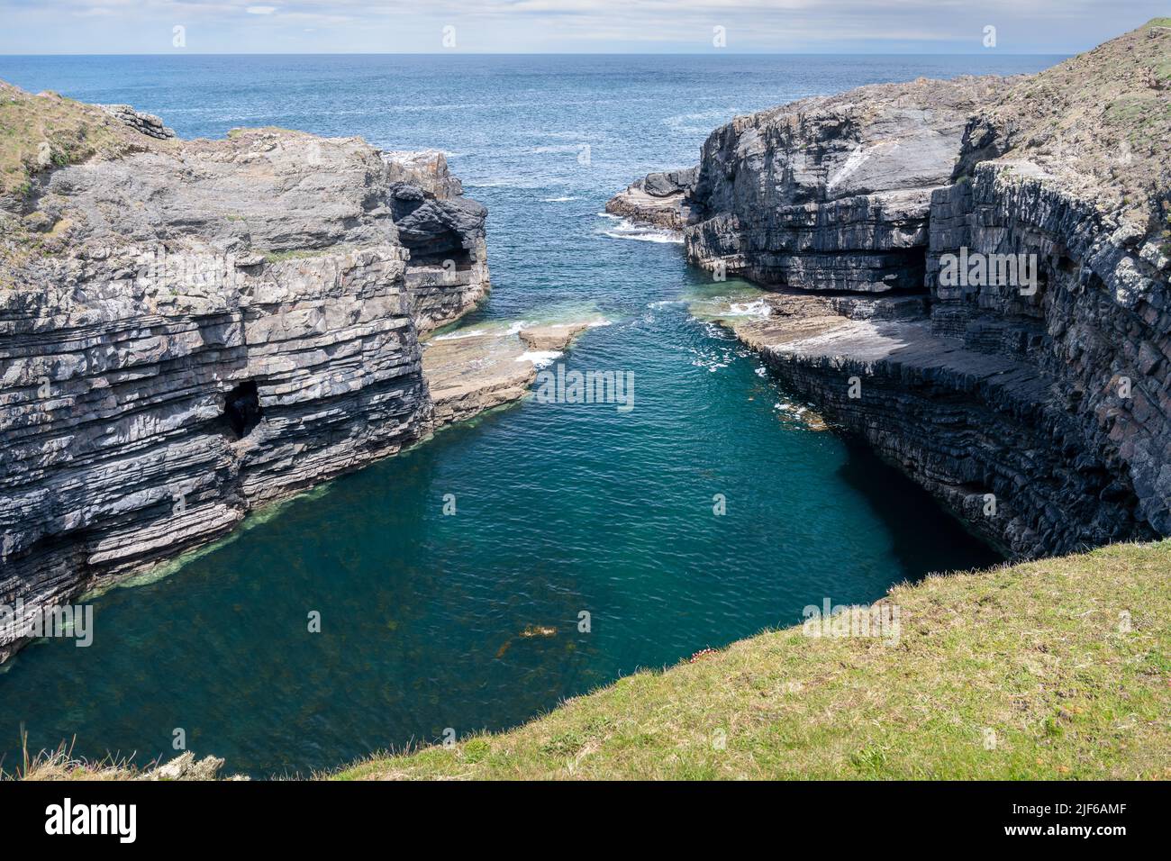 County Clare Coastline at Bridges of Ross, Ireland Stock Photo - Alamy