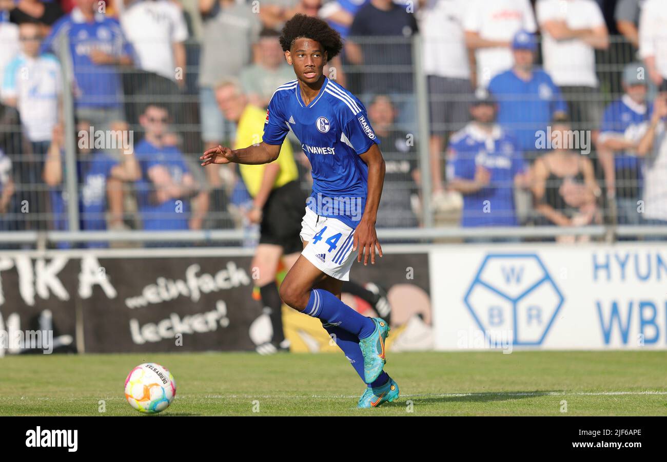 Schalke, Deutschland. 29th June, 2022. firo: 29.06.2022, football ...