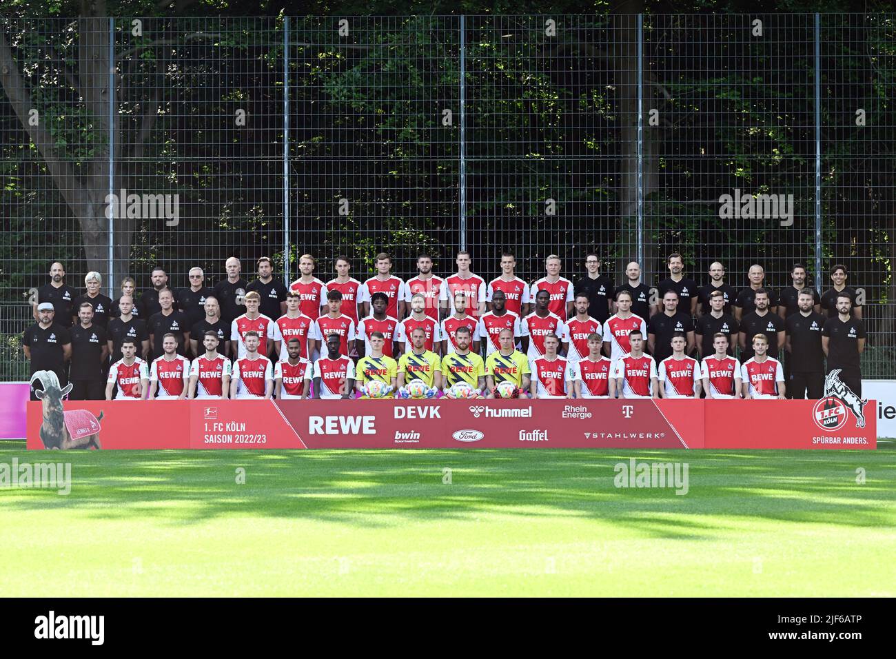 Cologne, Germany. 30th June, 2022. The Bundesliga team of 1. FC Köln ...