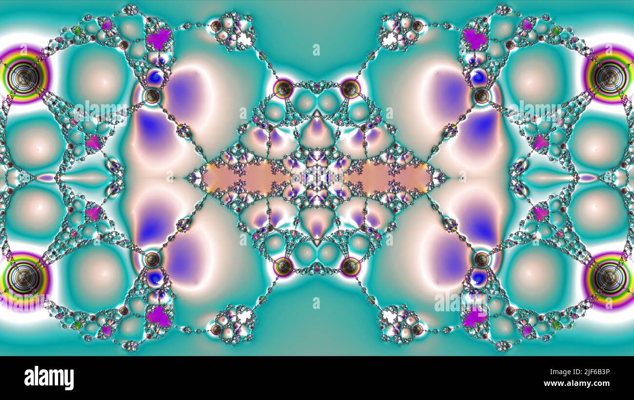 Abstract Computer generated Fractal design. A fractal is a never-ending ...