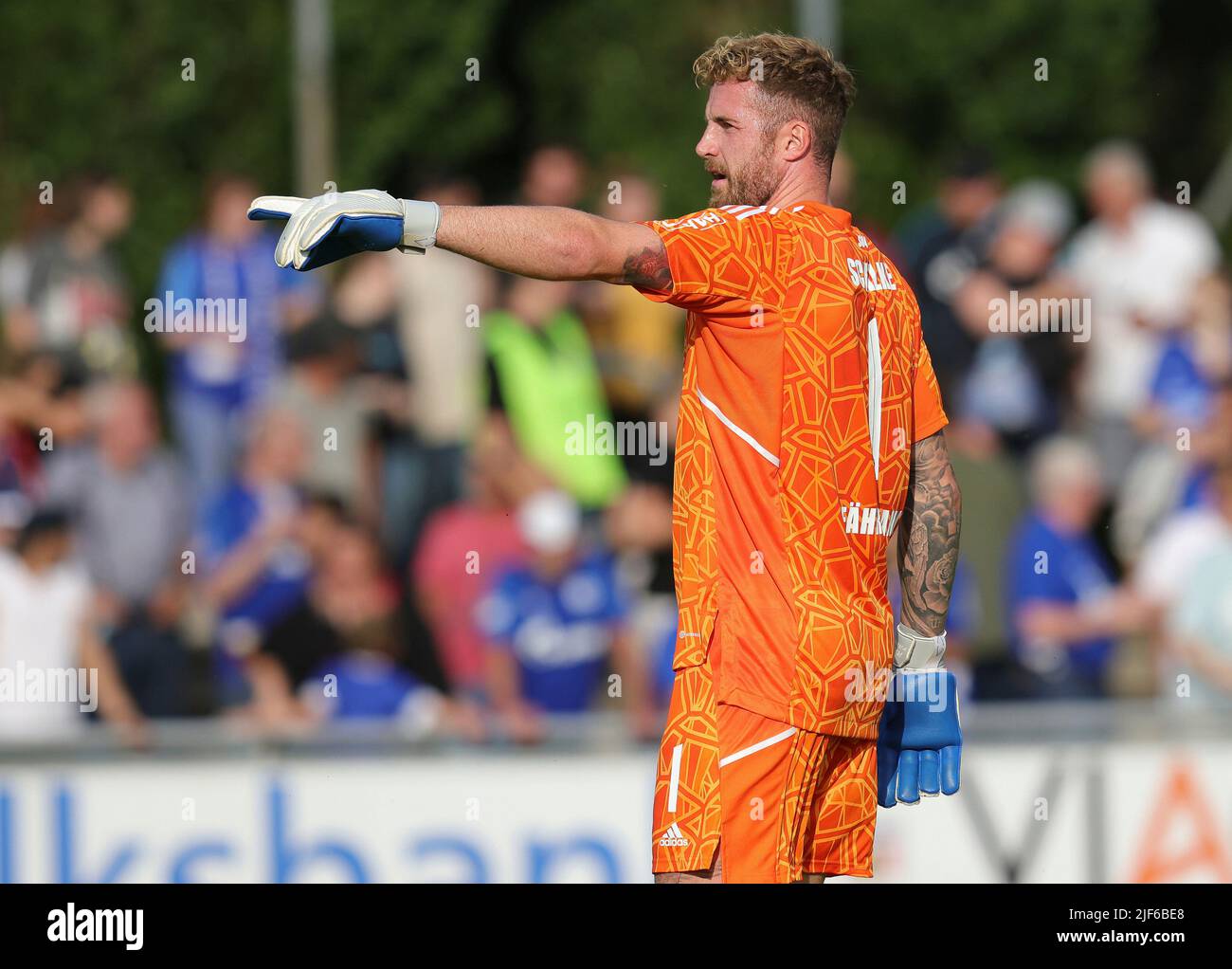 Schalke, Deutschland. 29th June, 2022. firo : 29.06.2022, football ...