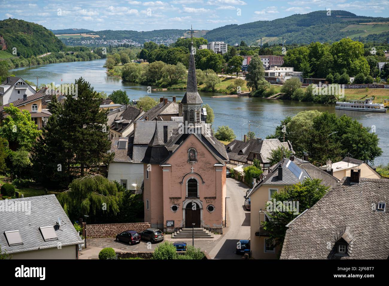 Trier Pallien Overview Stock Photo - Alamy