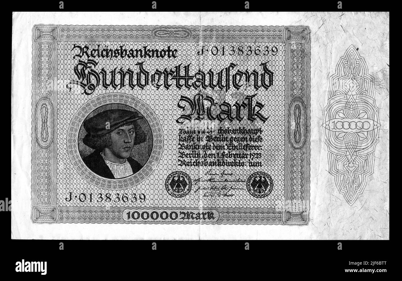 100000 marks hi-res stock photography and images - Alamy