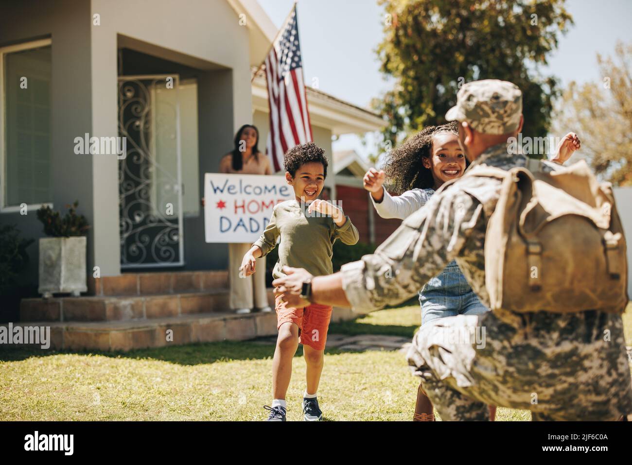 Welcome Home Signs Army