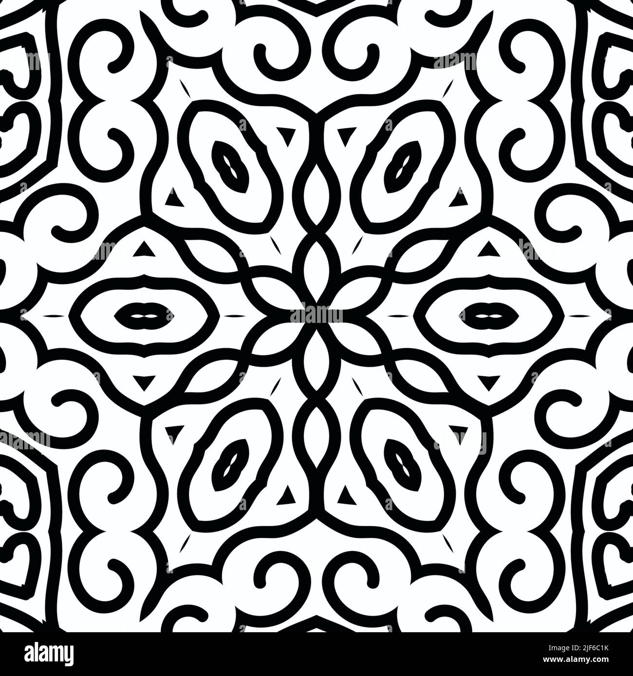 Abstract Computer generated Fractal design. A fractal is a never-ending ...