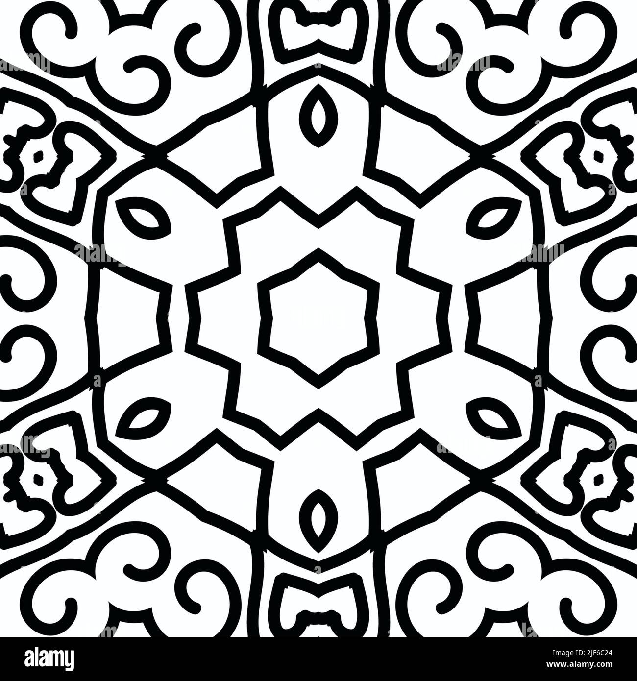 Abstract Computer generated Fractal design. A fractal is a never-ending ...