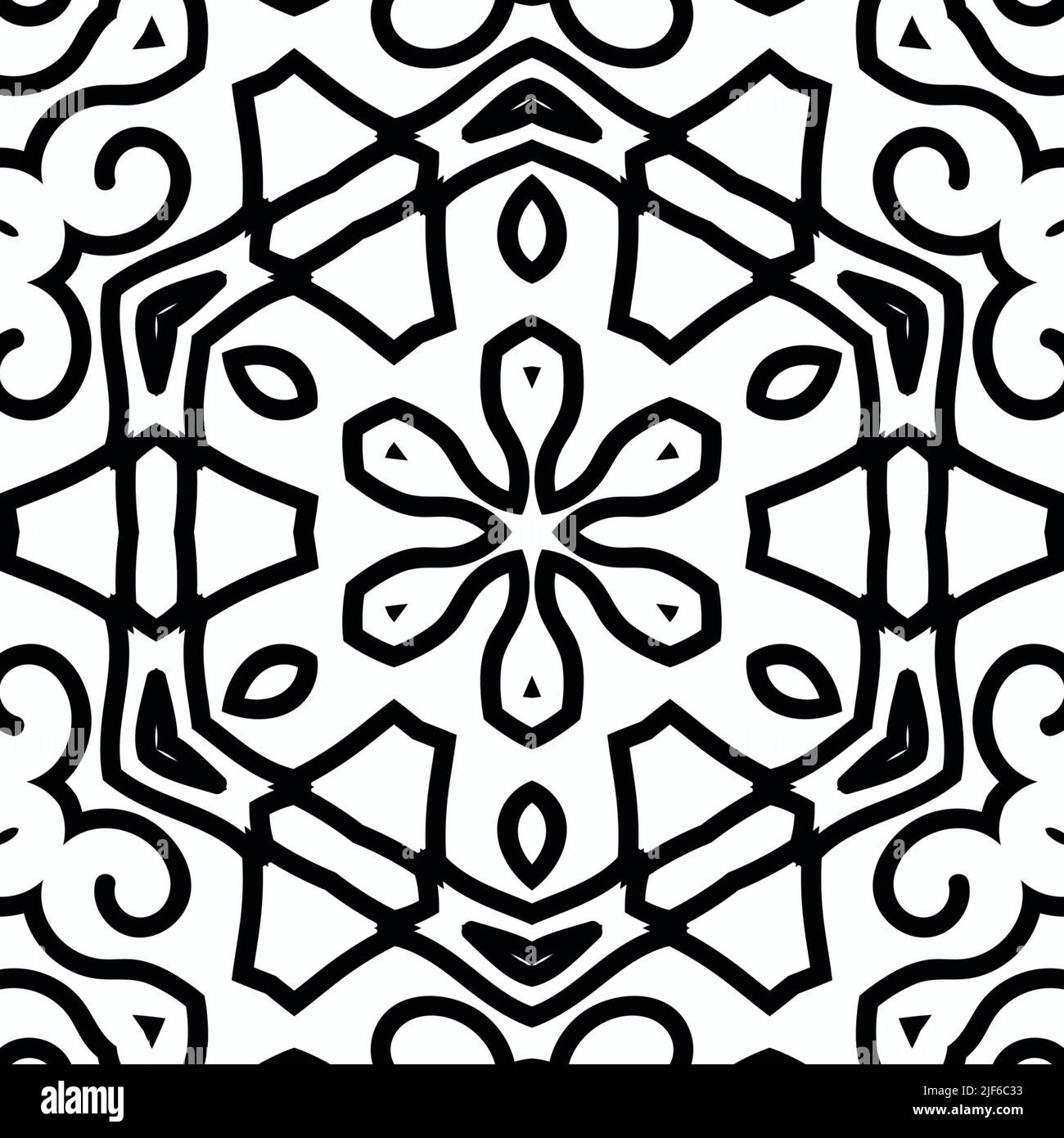 Abstract Computer generated Fractal design. A fractal is a never-ending ...