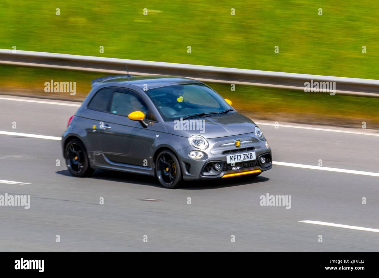 Grey abarth hi-res stock photography and images - Alamy