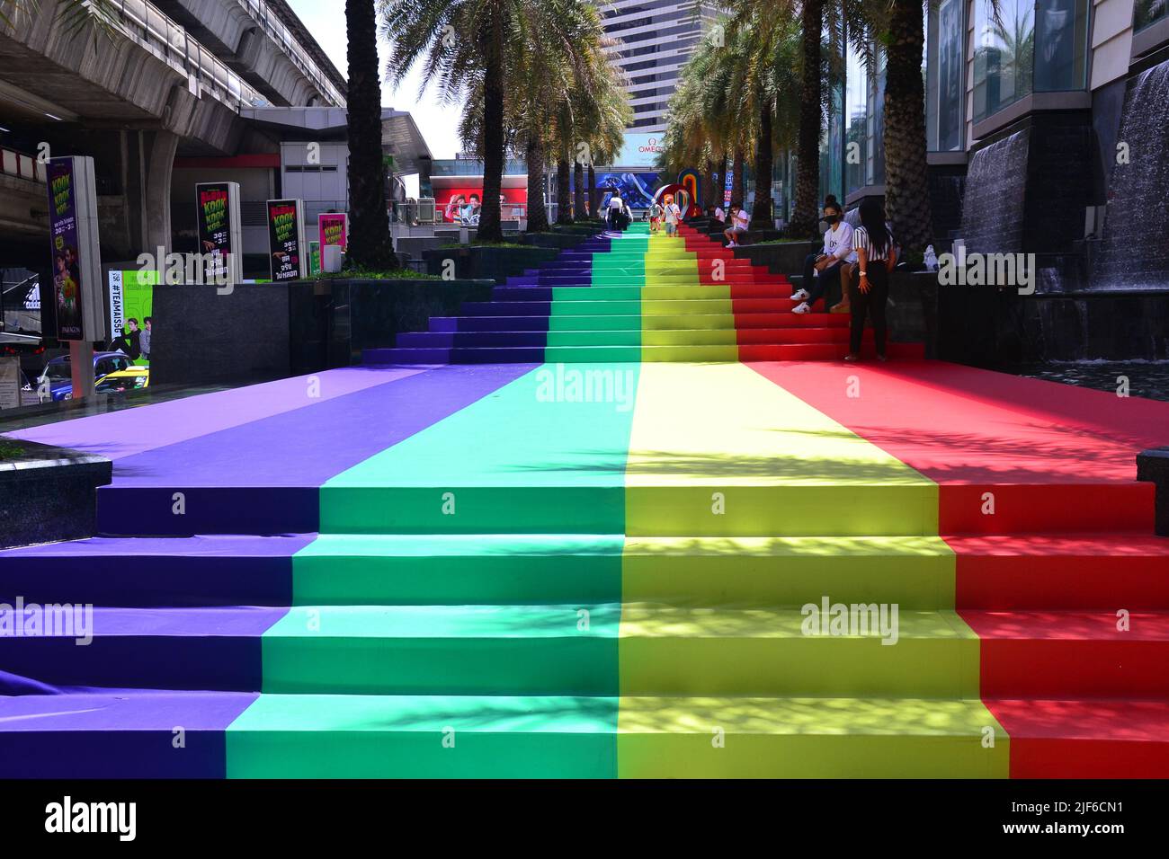 Siam Paragon Shopping Centre, Bangkok, Thailand, Asia, has installed ...