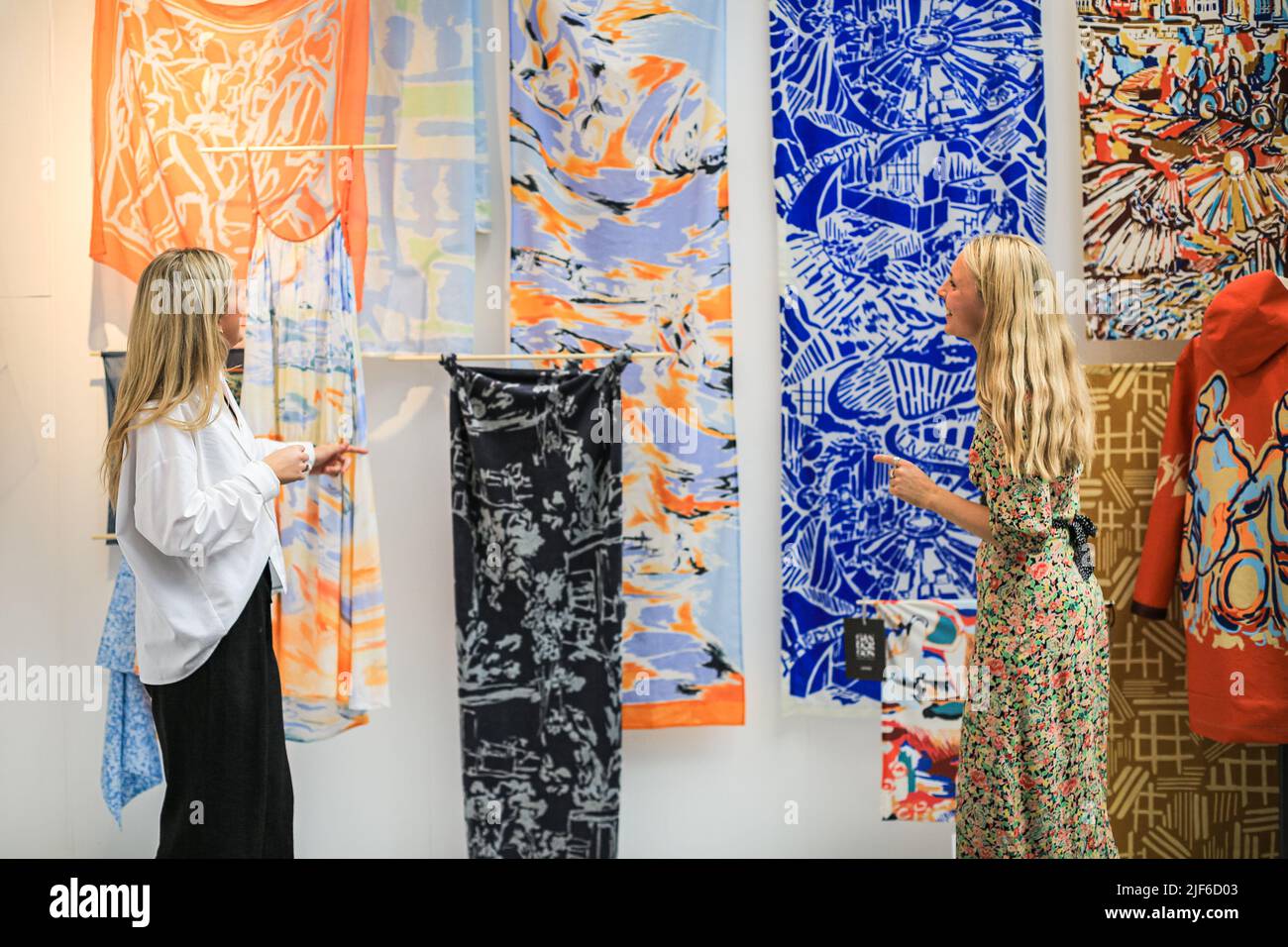 London, UK. 29th June, 2022. Millie Searl and Jessica Carlisle ...