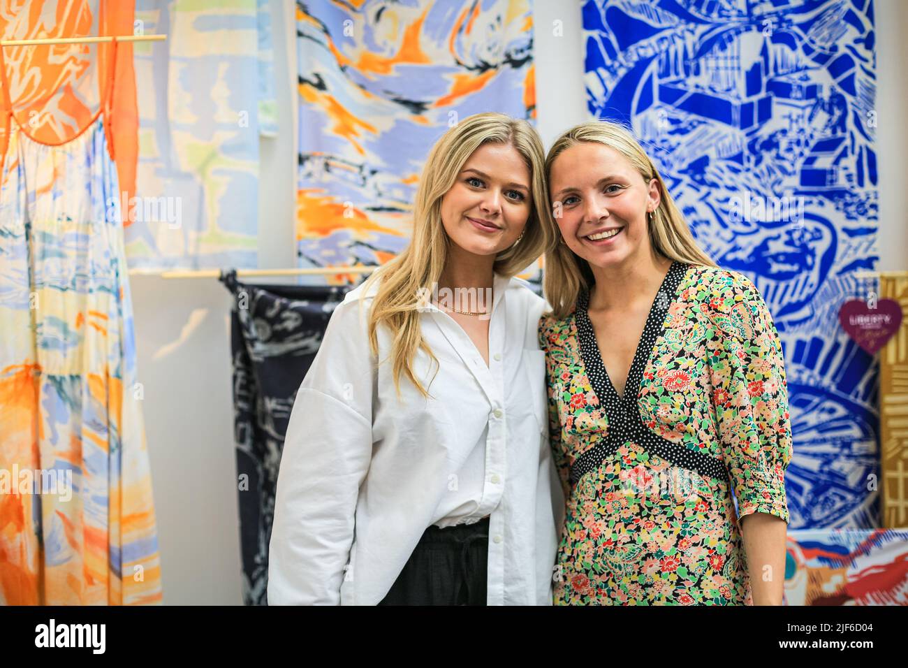 London, UK. 29th June, 2022. Millie Searl and Jessica Carlisle ...