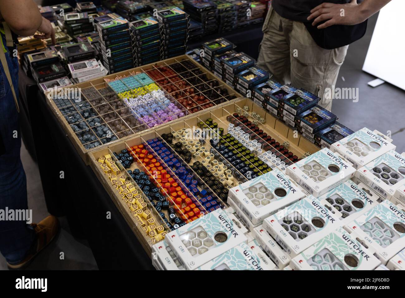 POZNAŃ, POLAND - JUNE 18, 2022: The Poznań International Fair, gaming ...