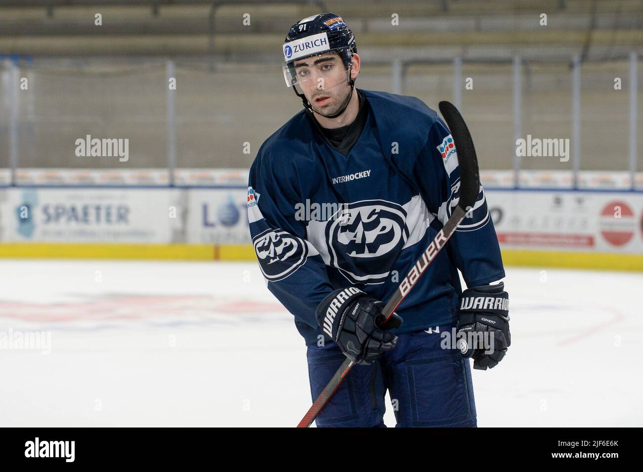30.06.2022, Quinto, Gottardo Arena, Ambri Piotta practice, #91 Lionel ...