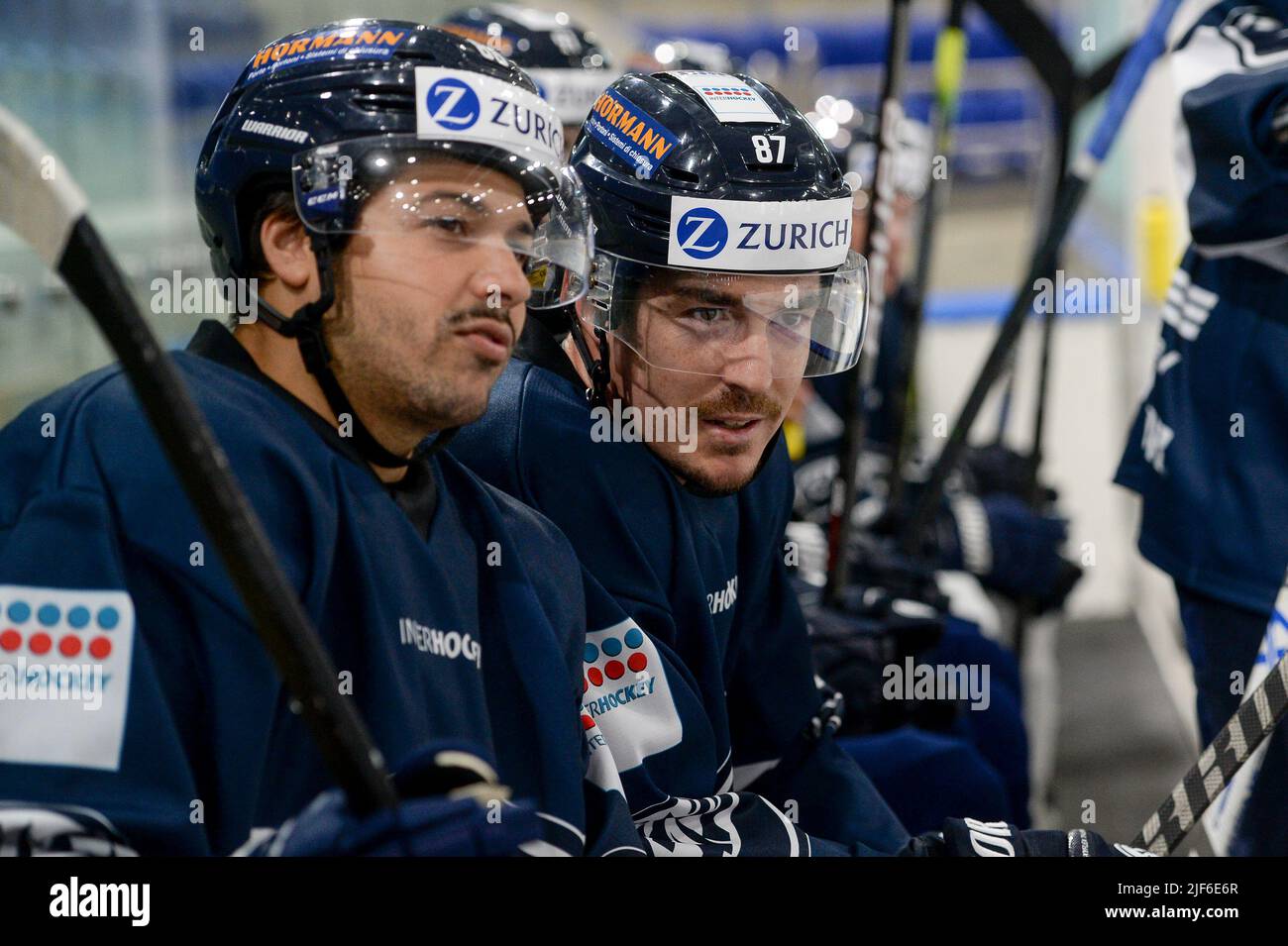 30.06.2022, Quinto, Gottardo Arena, Ambri Piotta practice, #87 Dario ...
