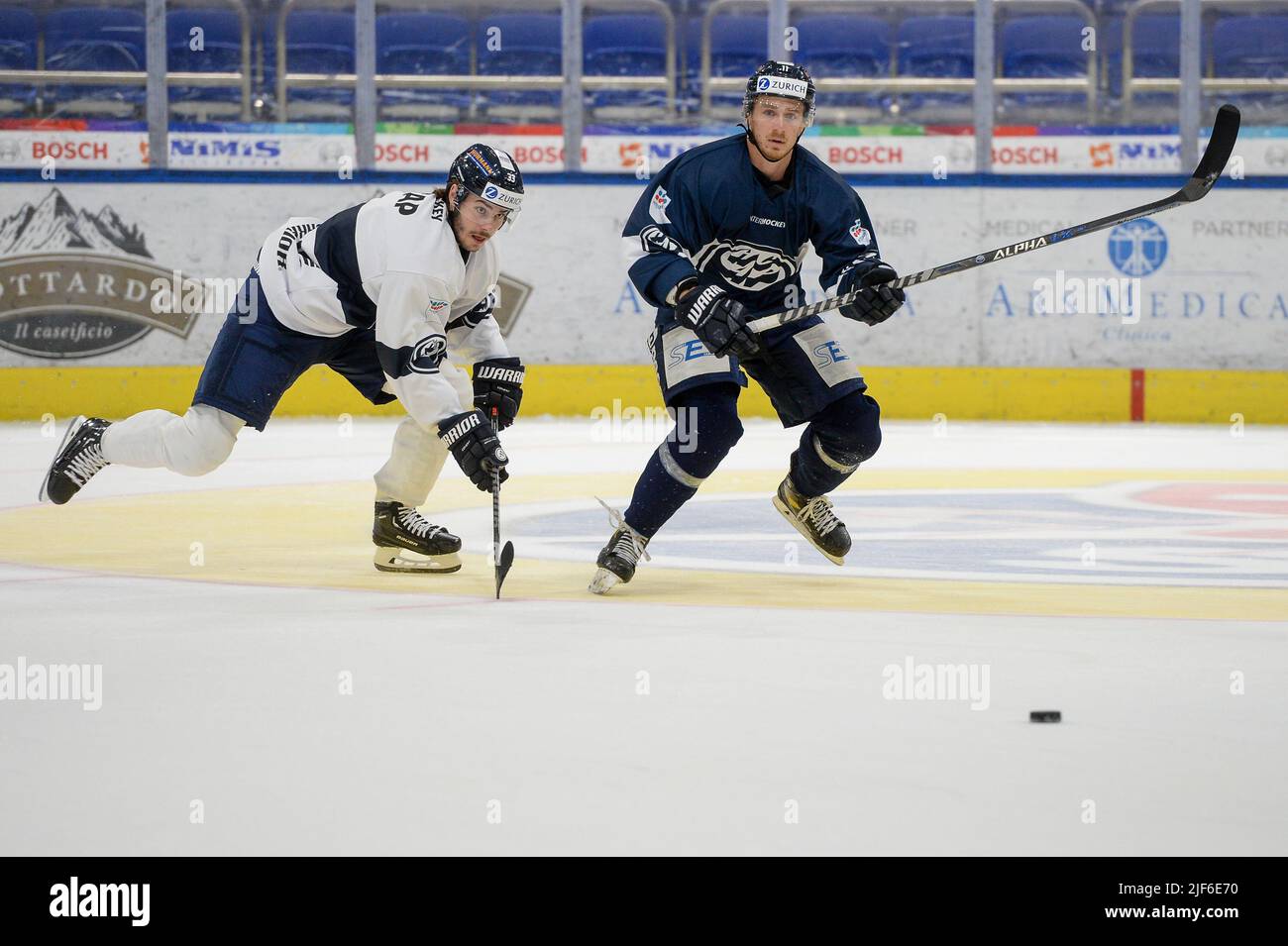 30.06.2022, Quinto, Gottardo Arena, Ambri Piotta practice, #11 Johnny ...