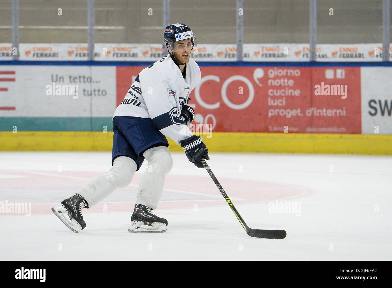 30.06.2022, Quinto, Gottardo Arena, Ambri Piotta practice, #55 Kilian ...