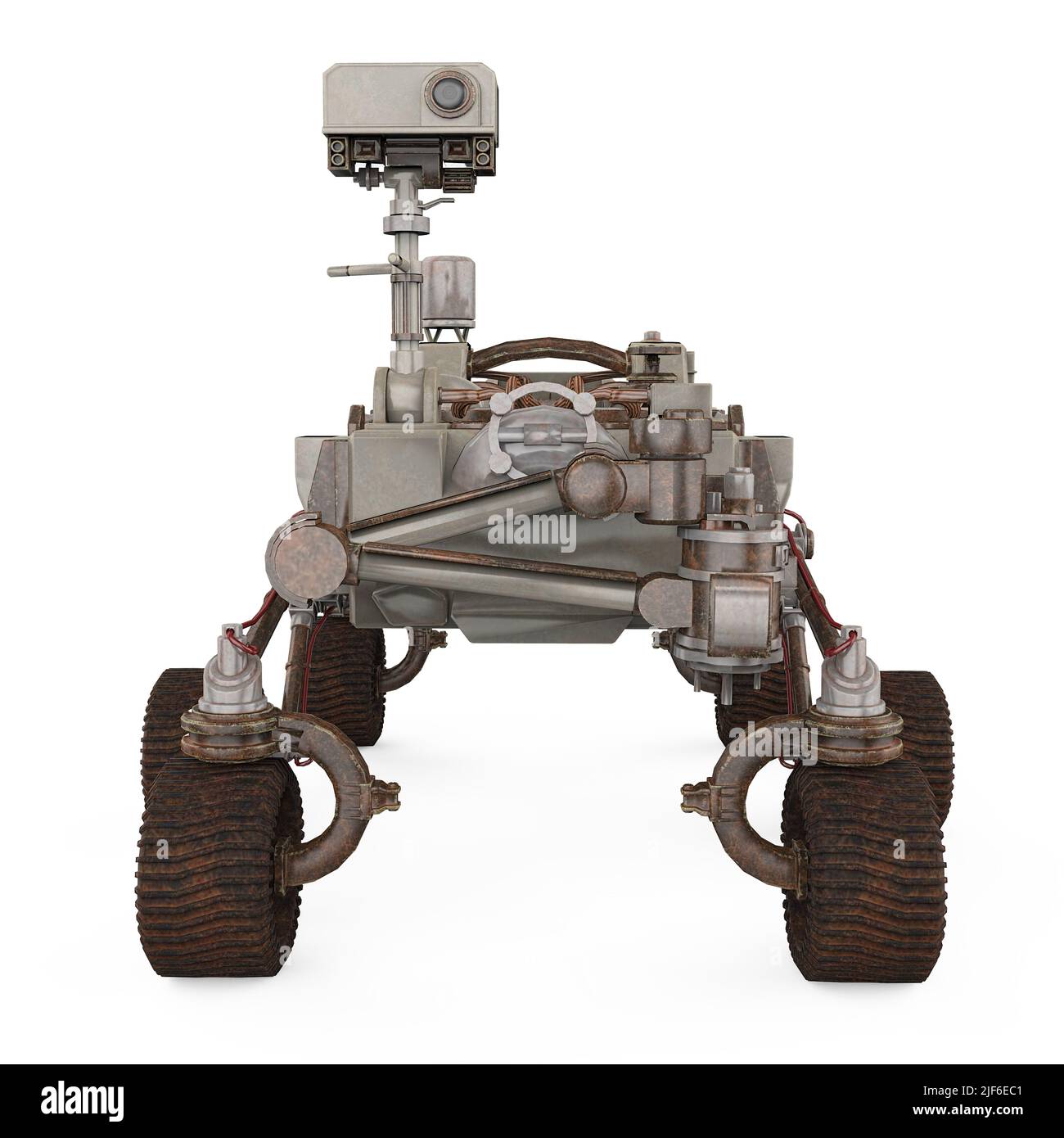 Curiosity Rover Isolated Stock Photo - Alamy