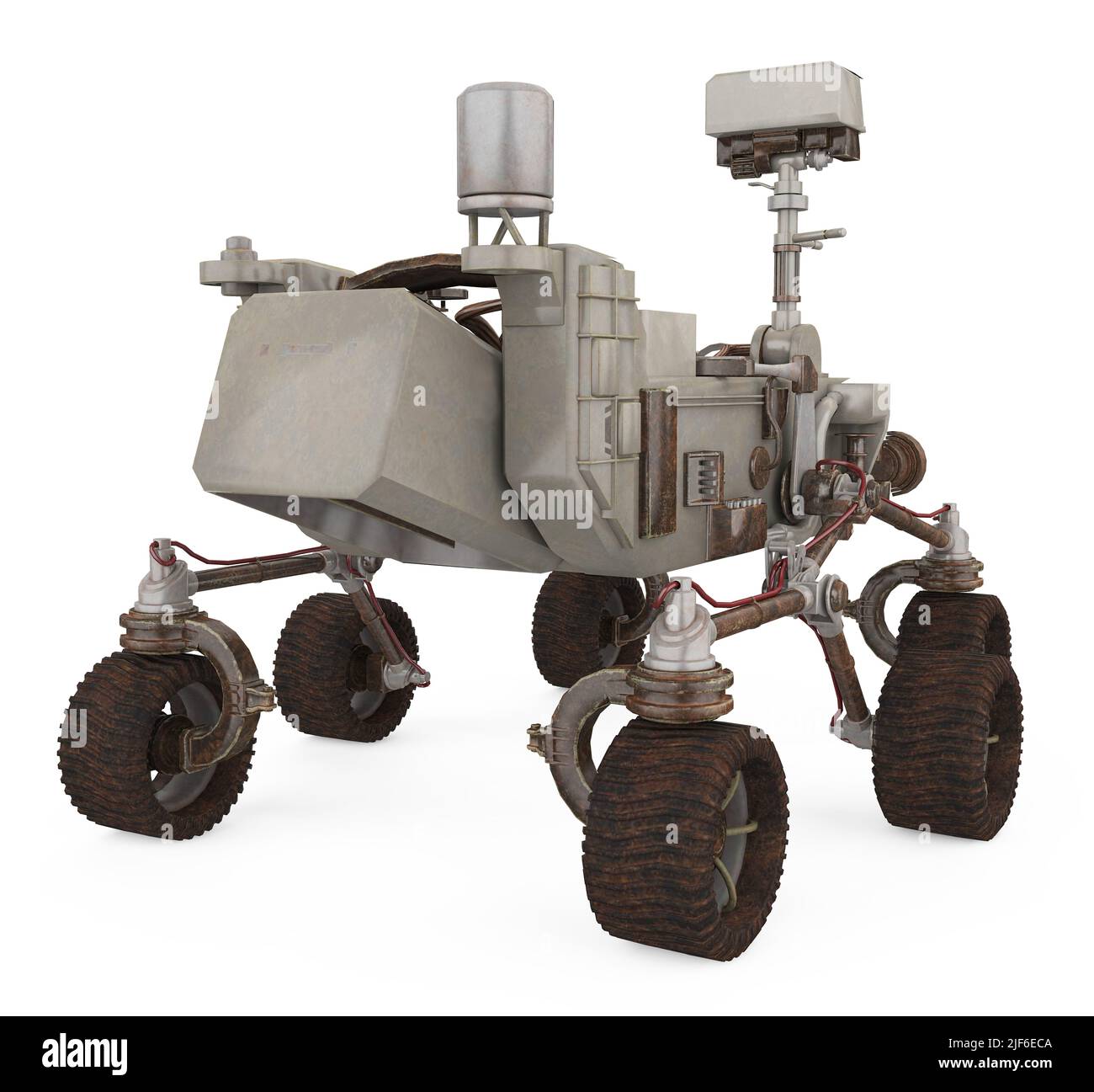 Curiosity Rover Isolated Stock Photo - Alamy