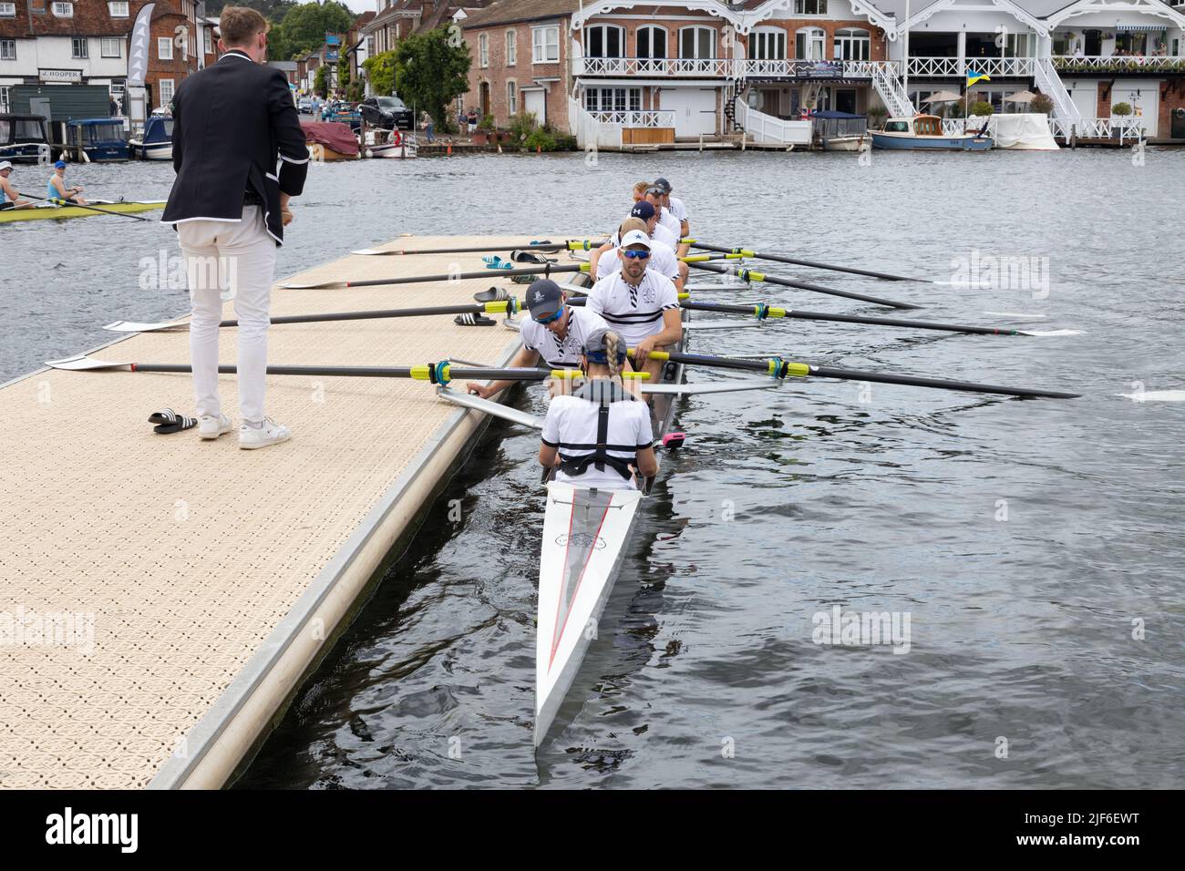 Henley, Oxfordshire, England, UK 29 June 2022 Day at Henley Royal ...