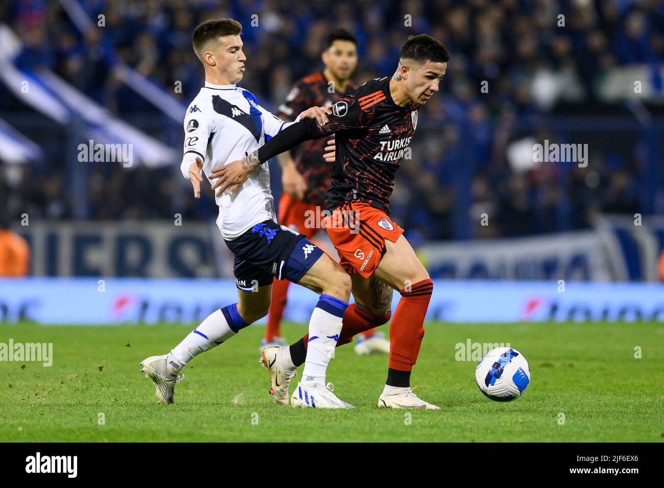 Buenos Aires, Argentina. 29th June, 2022. Enzo Fernandez of River Plate ...
