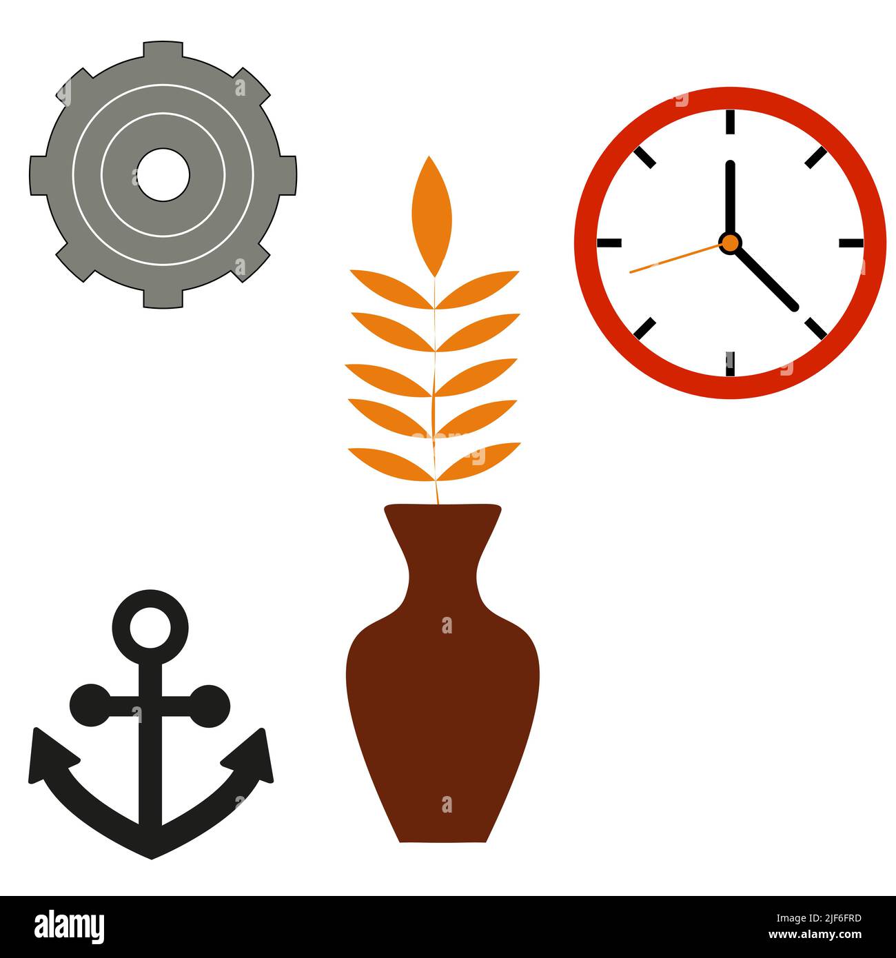 Anchor balloon Stock Vector Images - Alamy