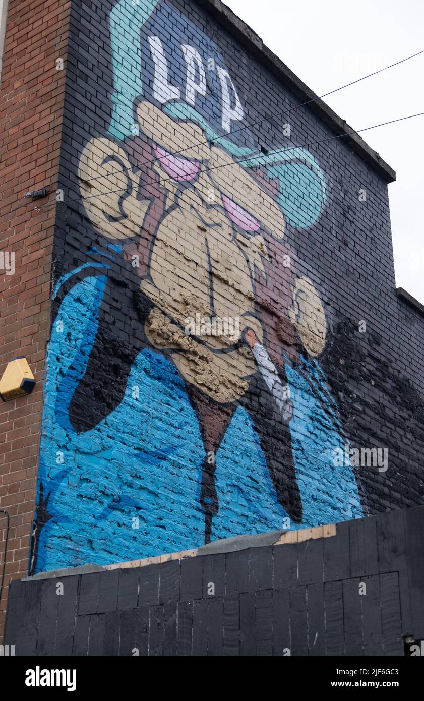 Best of the street art in Liverpool,England Stock Photo - Alamy