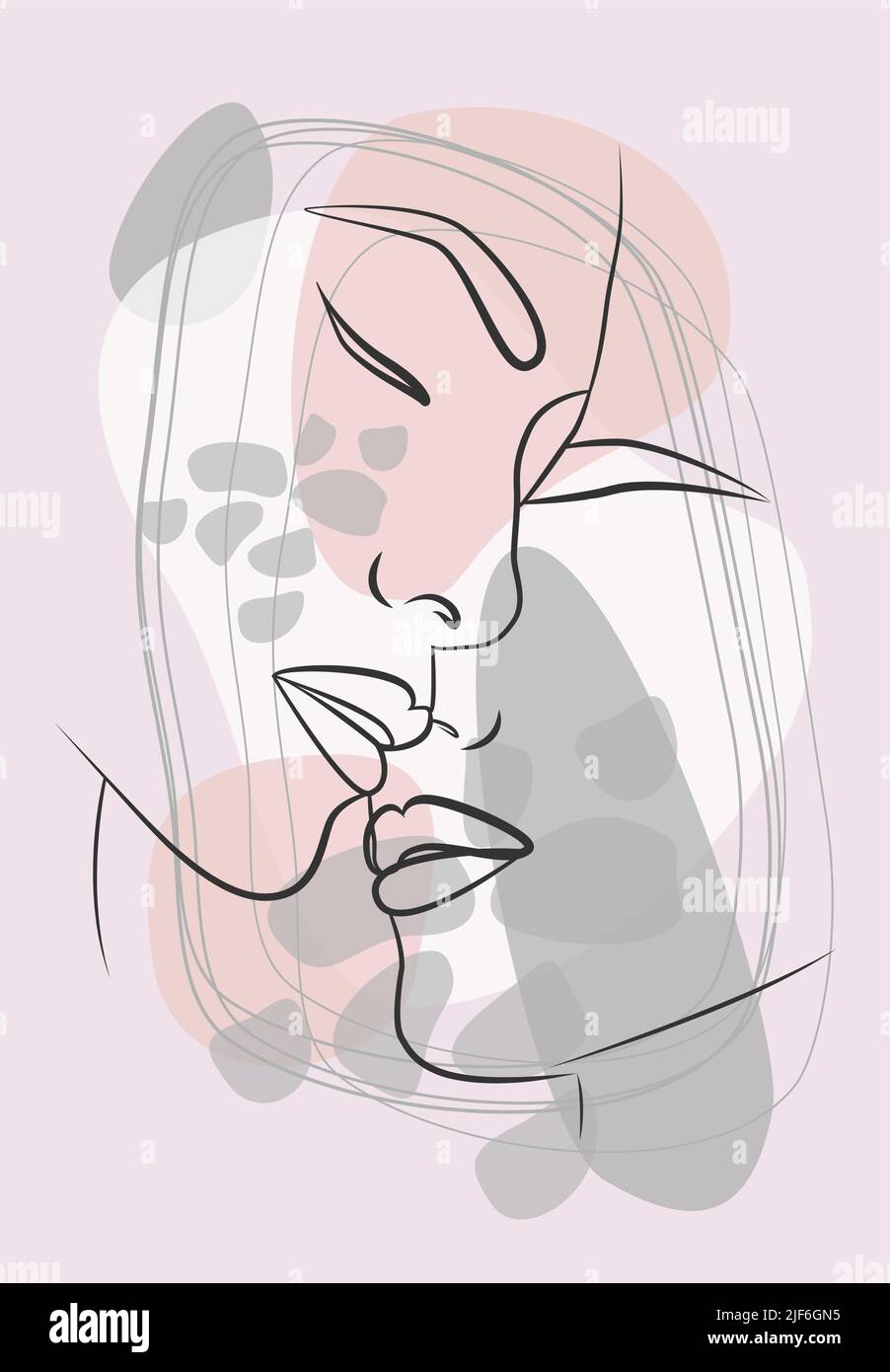 Modern minimal oriental boho Stock Vector Images - Alamy