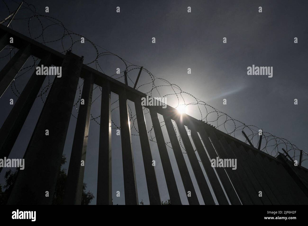 Kuznica border crossing hi-res stock photography and images - Alamy