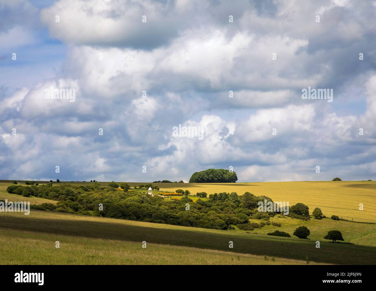 The Chattri war memorial on the south downs near Patcham Brighton East ...