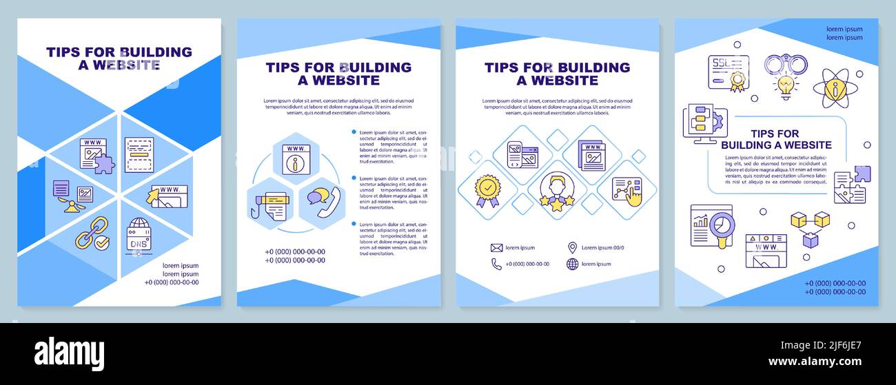 Brochure design tips hi-res stock photography and images - Alamy