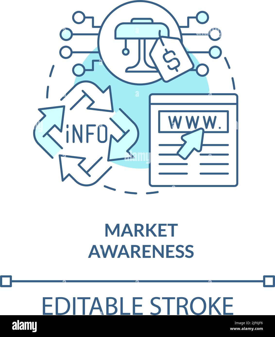 Market awareness Stock Vector Images - Alamy