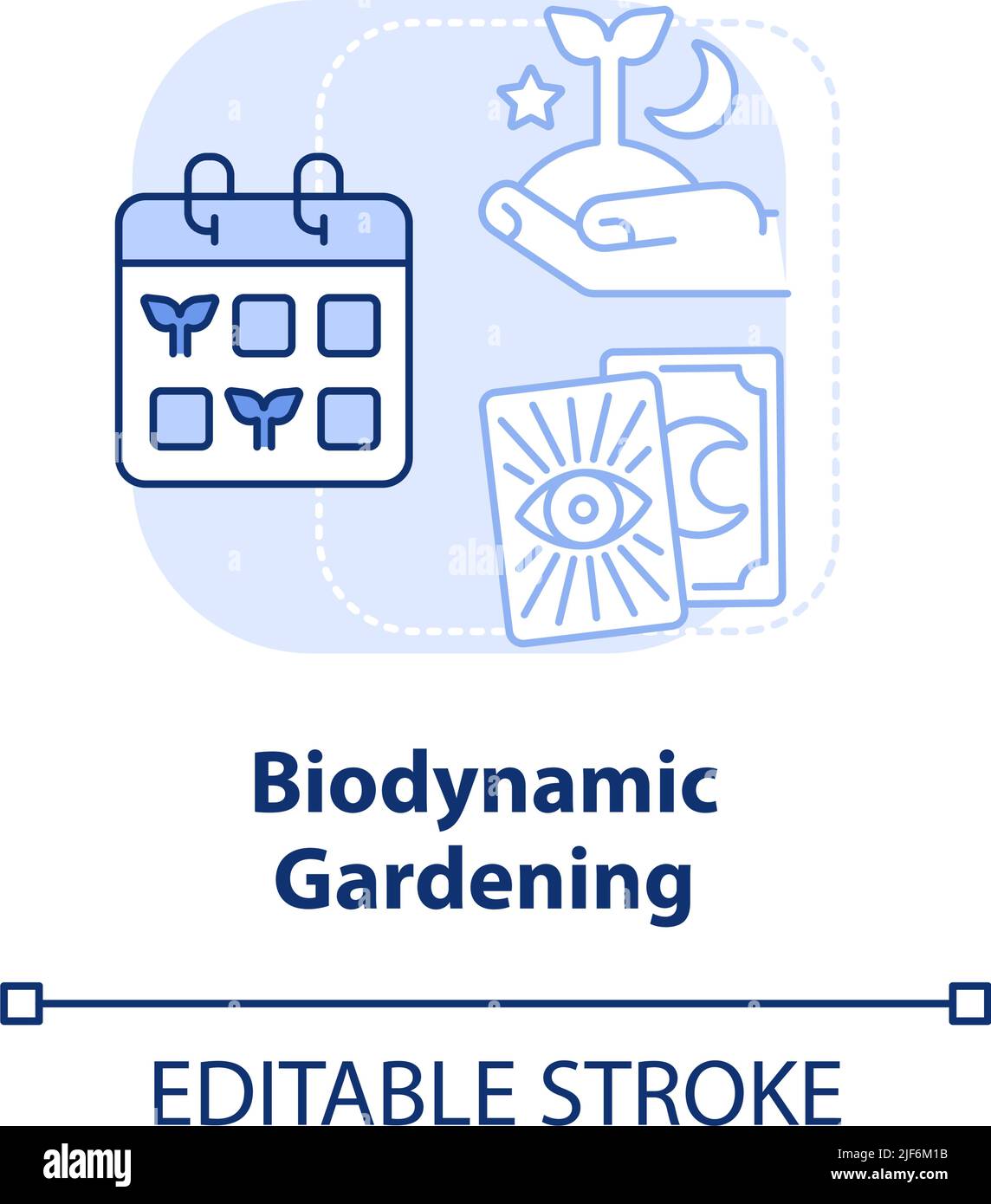 Biodynamic agriculture Stock Vector Images - Alamy