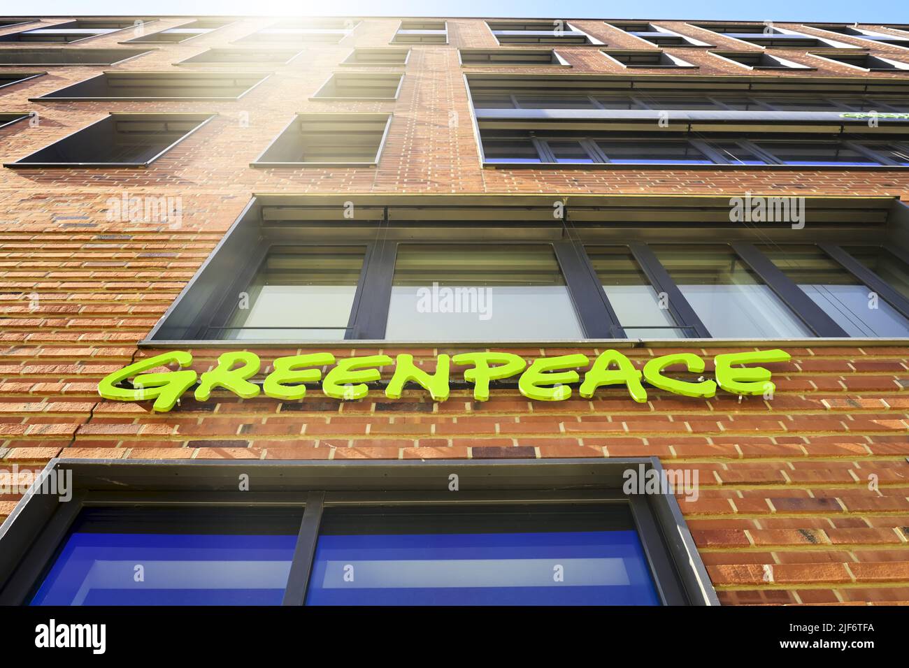 Office of greenpeace in hamburg hi-res stock photography and images - Alamy
