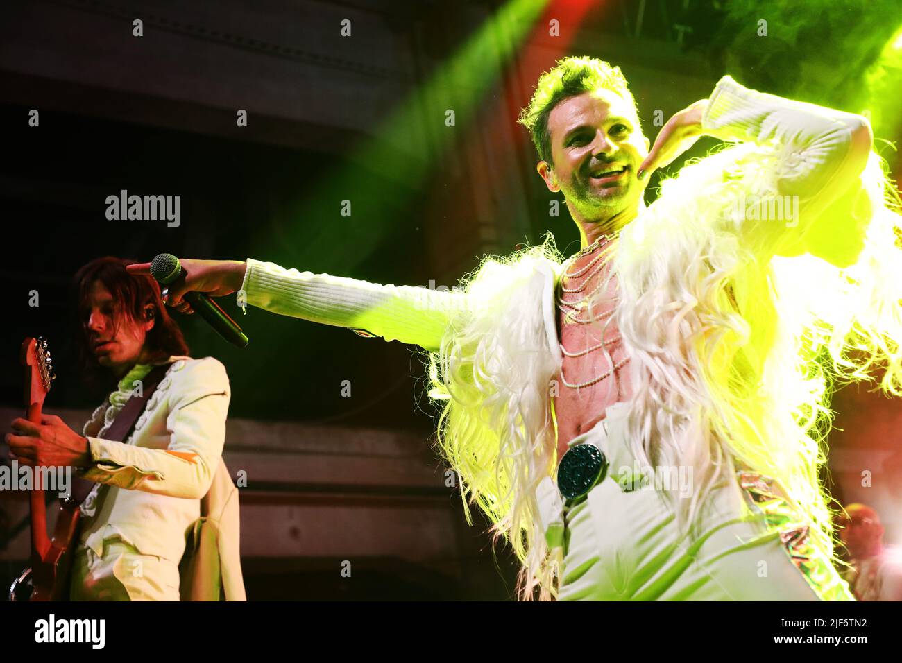 Tour premiere for the band The Ark, with Ola Salo, in Lokverkstan ...