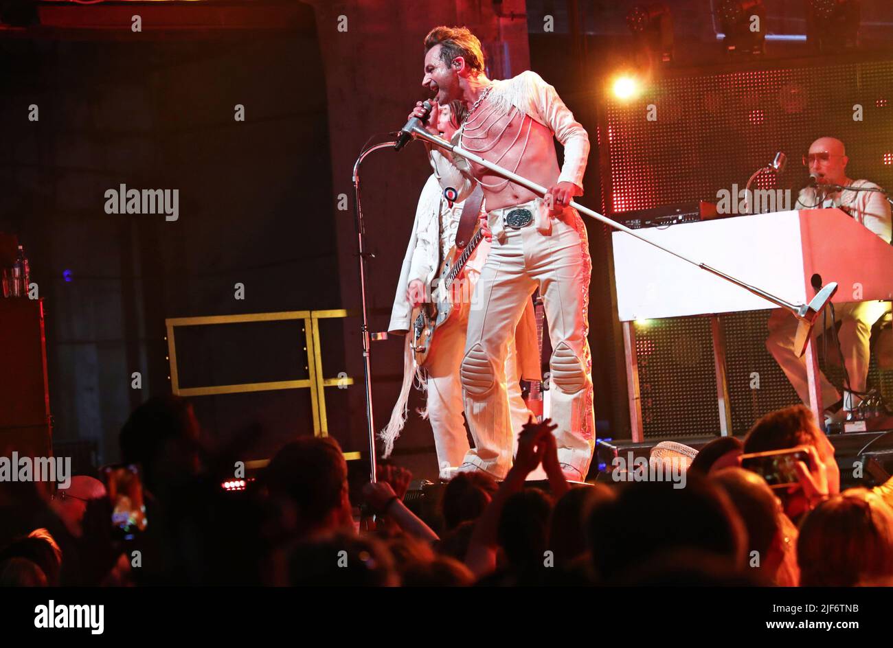 Tour premiere for the band The Ark, with Ola Salo, in Lokverkstan ...