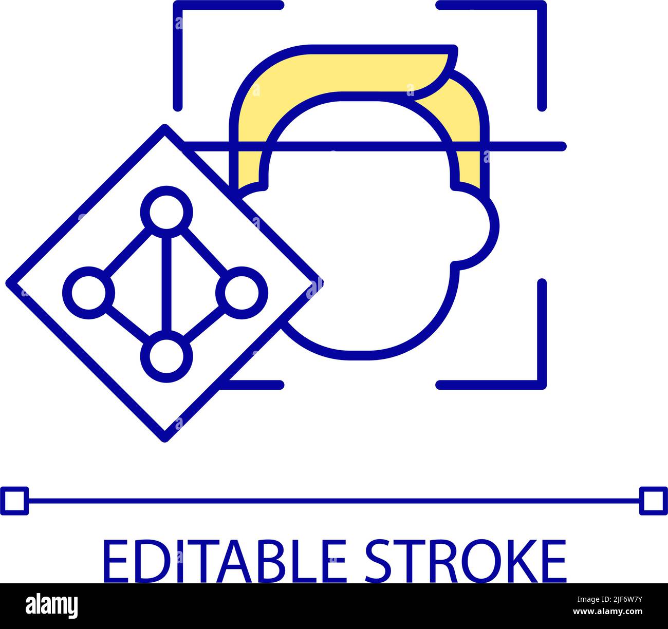 Facial recognition technology camera Cut Out Stock Images & Pictures ...