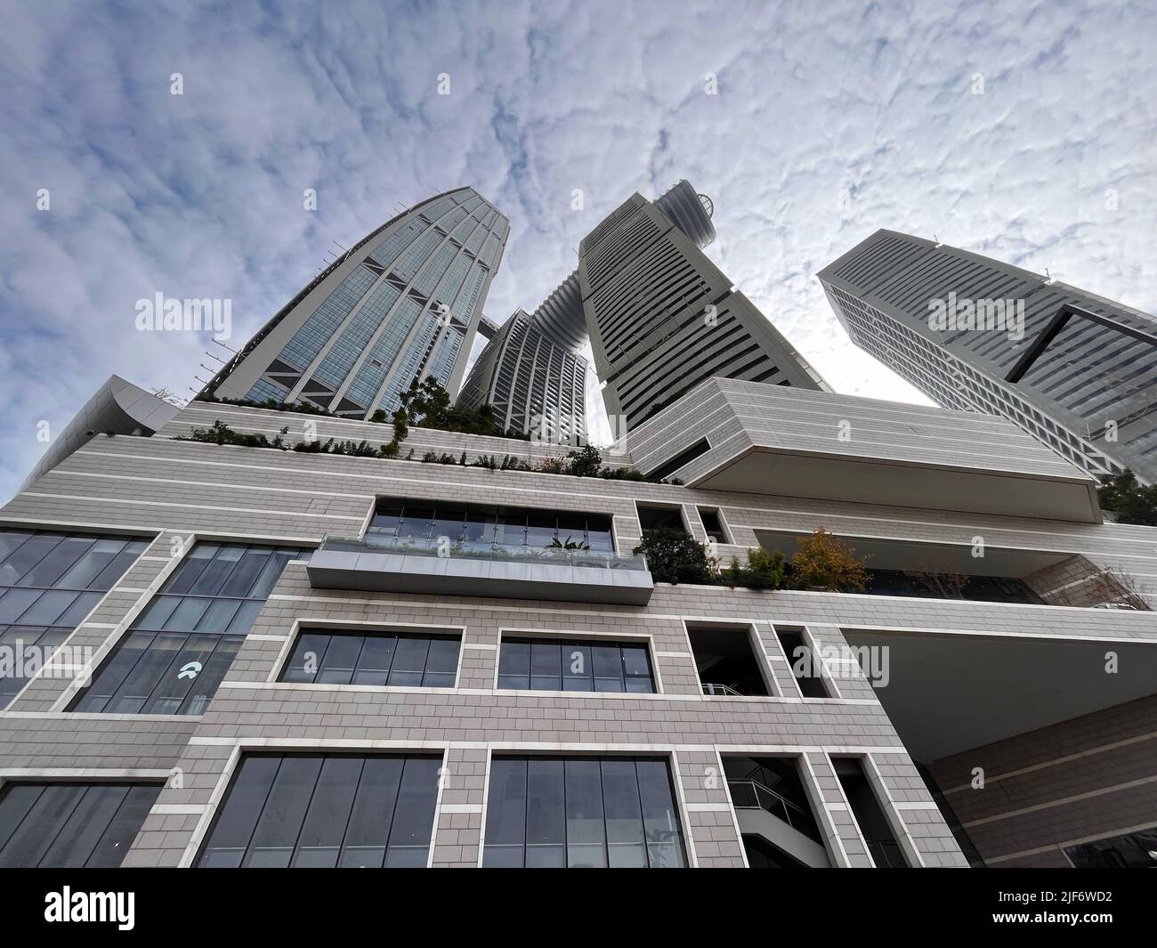 CHONGQING, CHINA - DECEMBER 1, 2021 - Crystal Corridor, a landmark ...