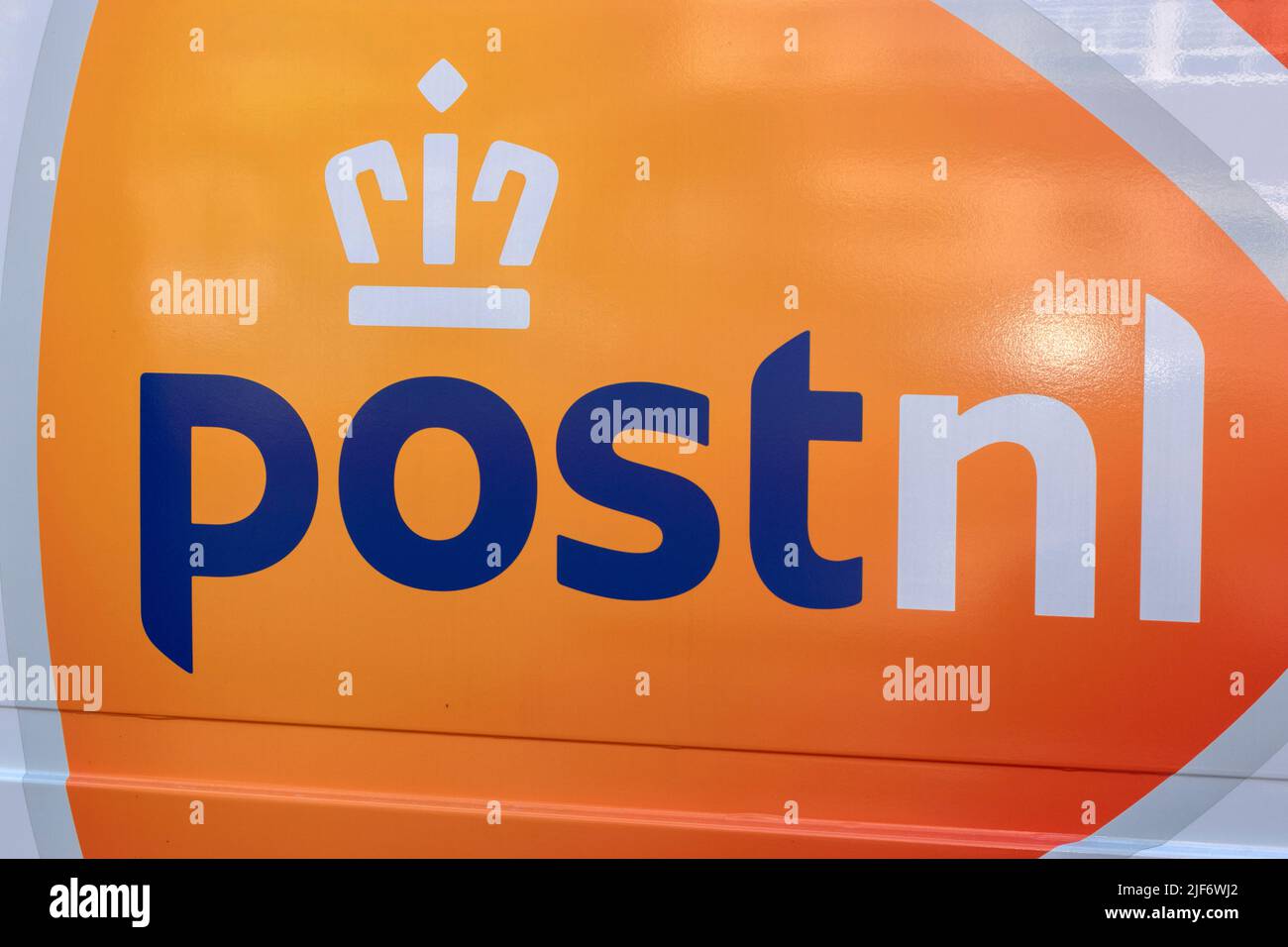 Post.nl Logo On A Company Car At Amsterdam The Netherlands 23-6-2022 ...