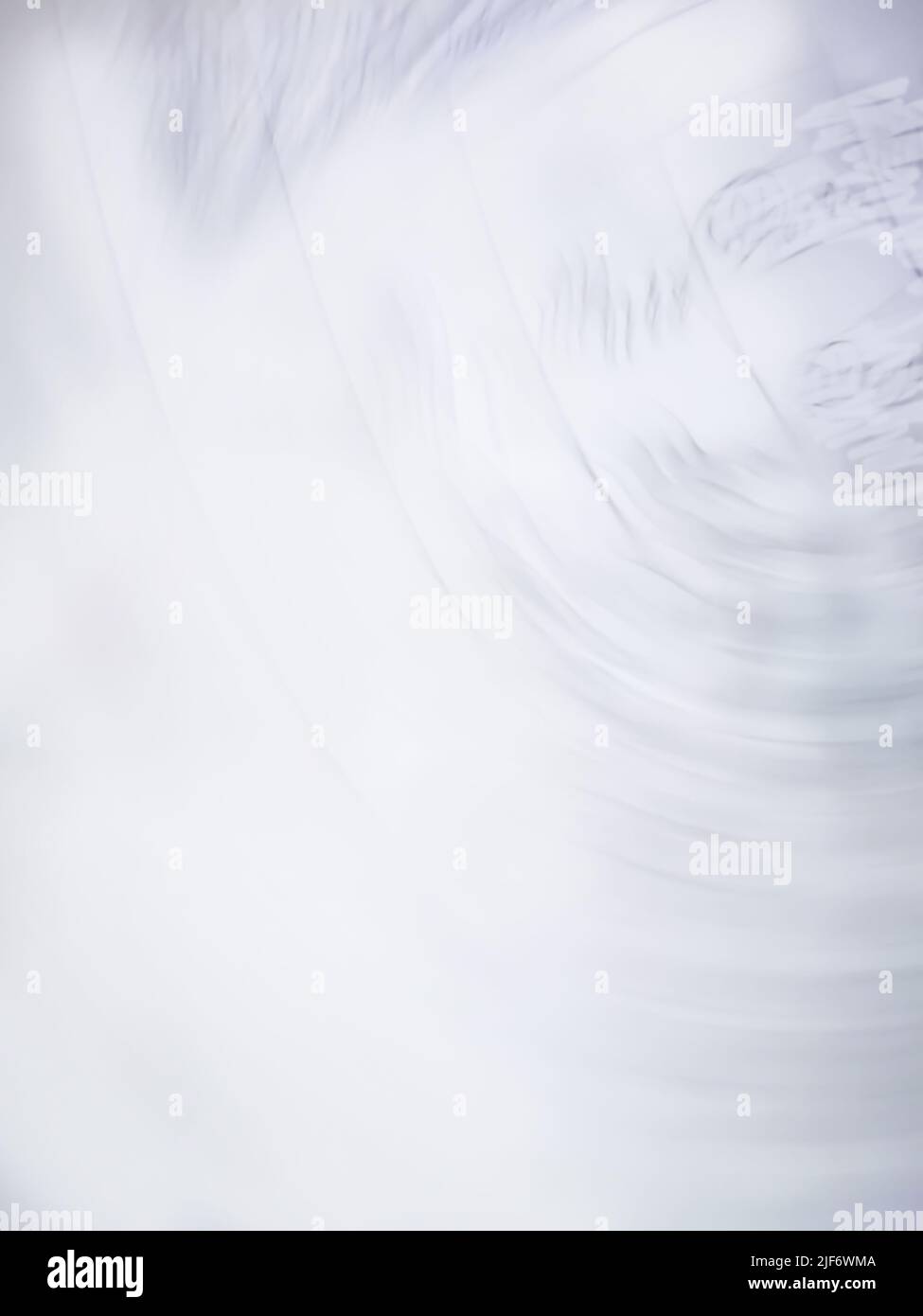 Fragment of old handwritten calligraphy letter blurry effect defocused ...