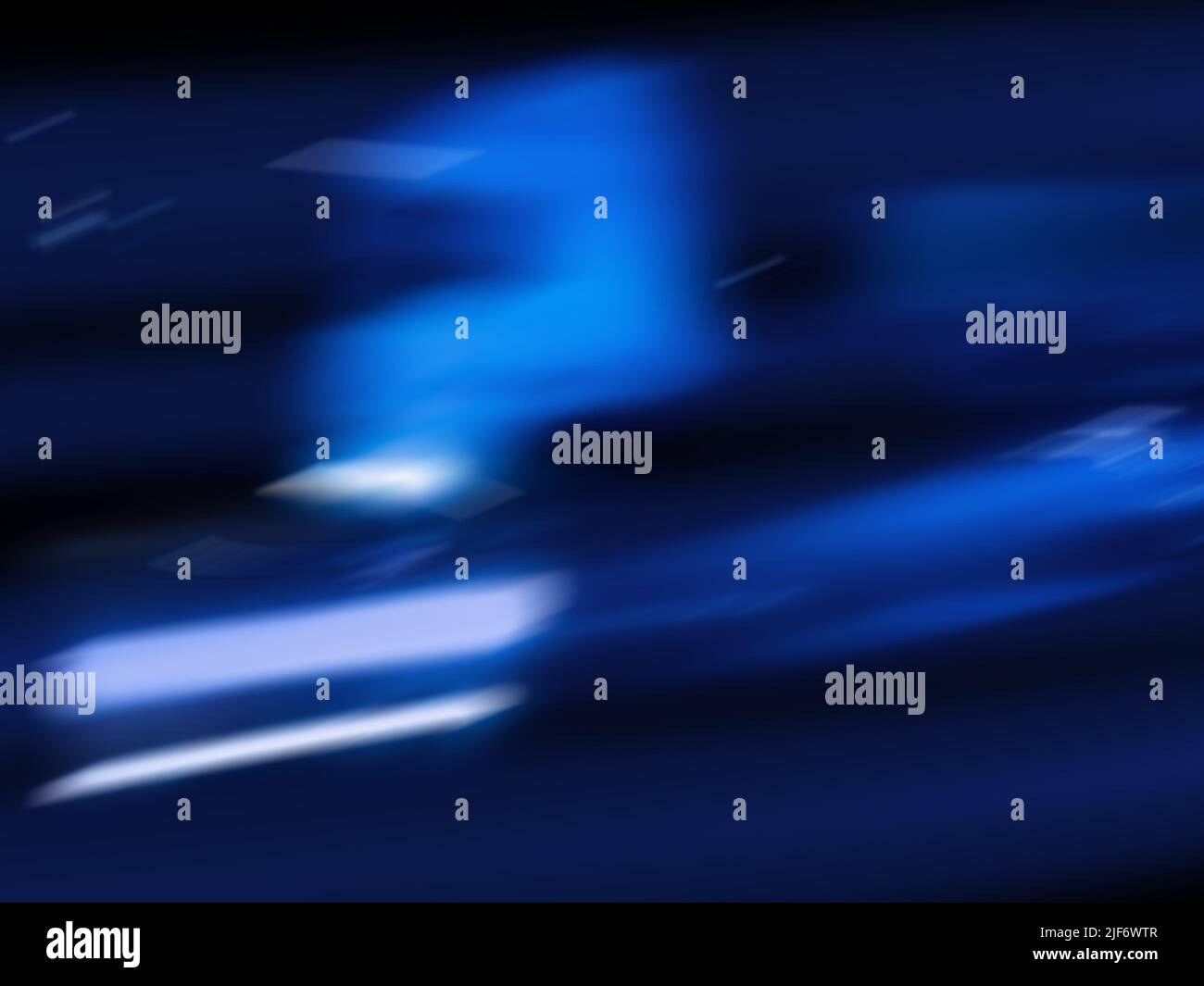 Blurry city skyline at night with defocused buildings. Life at blurred ...